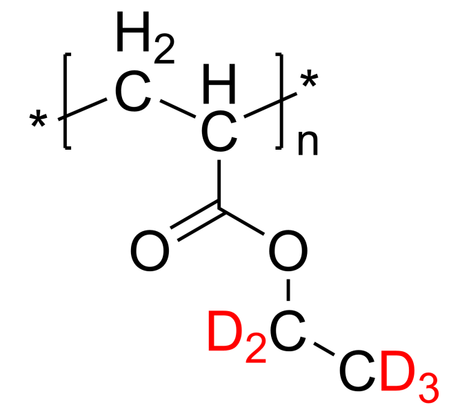 Deuterated Poly(ethyl-d5 acrylate)