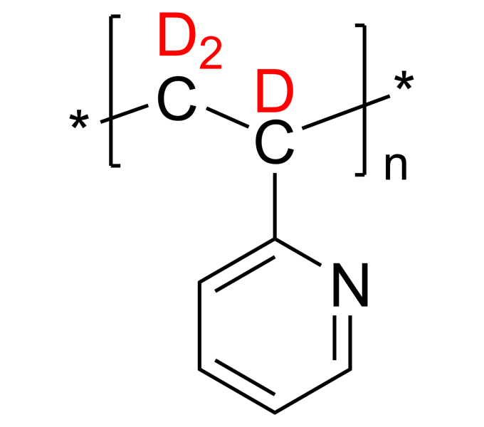 Deuterated Poly(2-vinyl pyridine-d3)