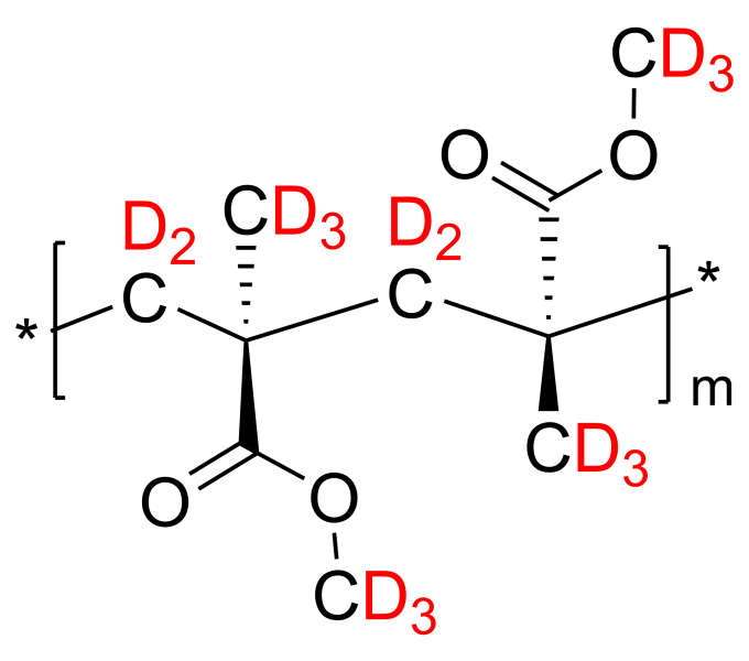 Deuterated Poly(methyl methacrylate-d8), syndiotactic