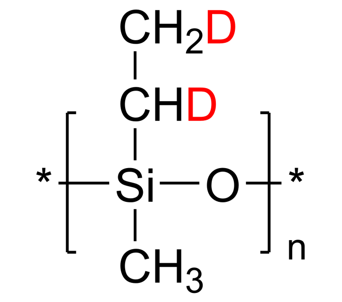 Deuterated Poly(ethylmethylsiloxane-d2)