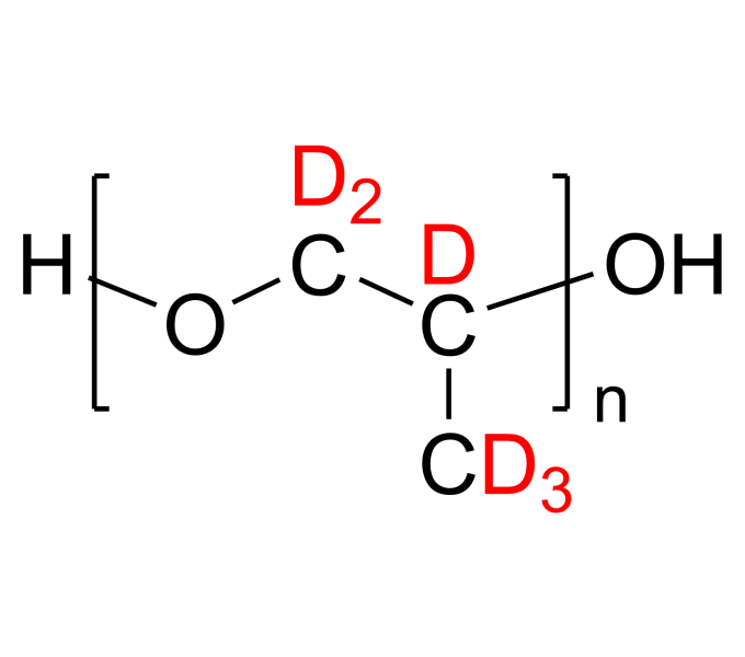 Deuterated Poly(propylene glycol-d6), α,ω-bis(hydroxy)-terminated