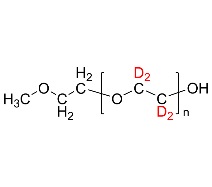 Deuterated Poly(ethylene glycol-d4) methyl ether, [α-methoxyethyl-,ω ...