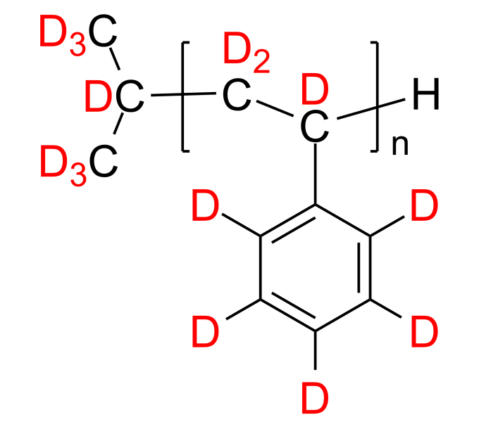 Deuterated Poly(styrene-d8), α-(isopropyl-d7)-terminated