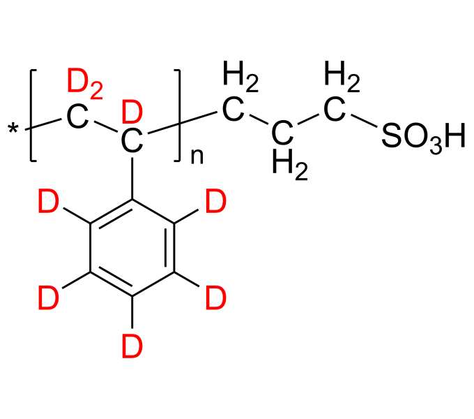 Deuterated Poly(styrene-d8), ω-(sulfonic acid)-terminated
