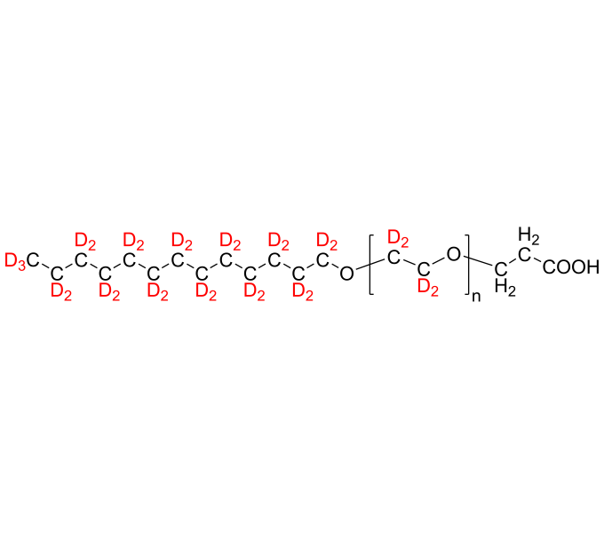 Deuterated Poly(ethylene oxide-d4), α-(deuterated tridecanol-d27)-,ω ...
