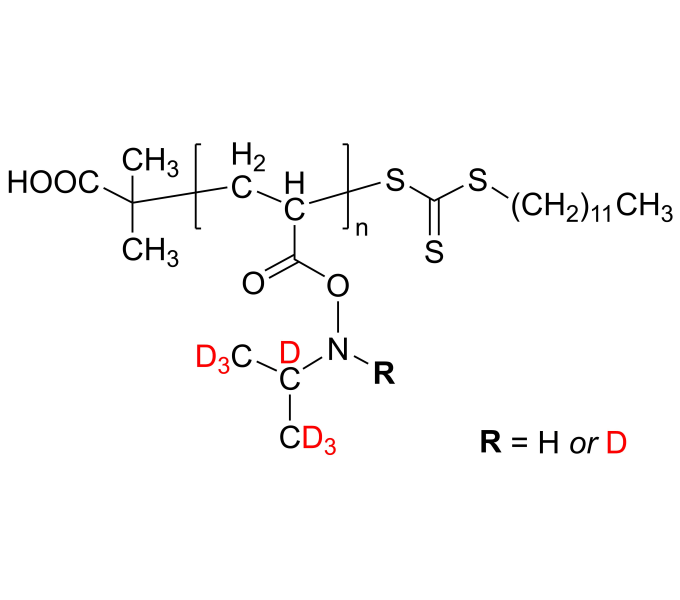 Deuterated Poly(N-isopropyl acrylamide-d7), α-(carboxylic acid)-terminated