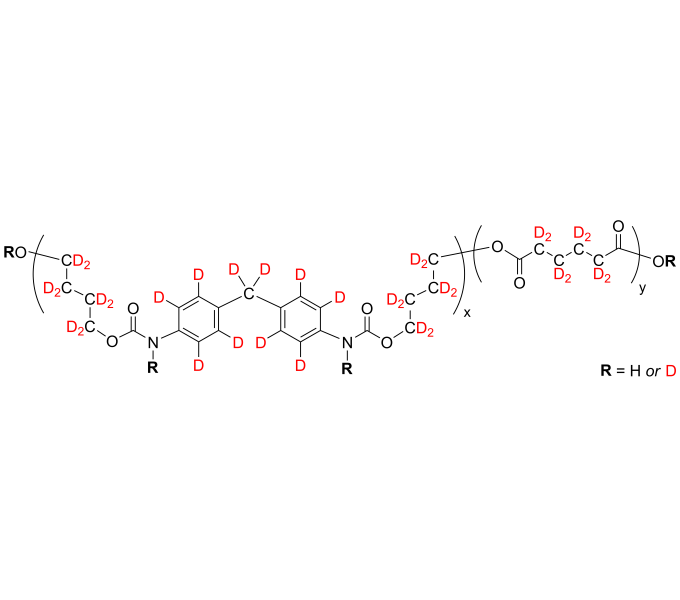 Polyurethane (completely deuterated): dMDI-dADA-dBDL