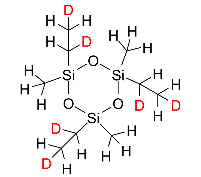 Deuterated 1,3,5-Trimethyl-1,3,5-triethyl-d6 cyclotrisiloxane