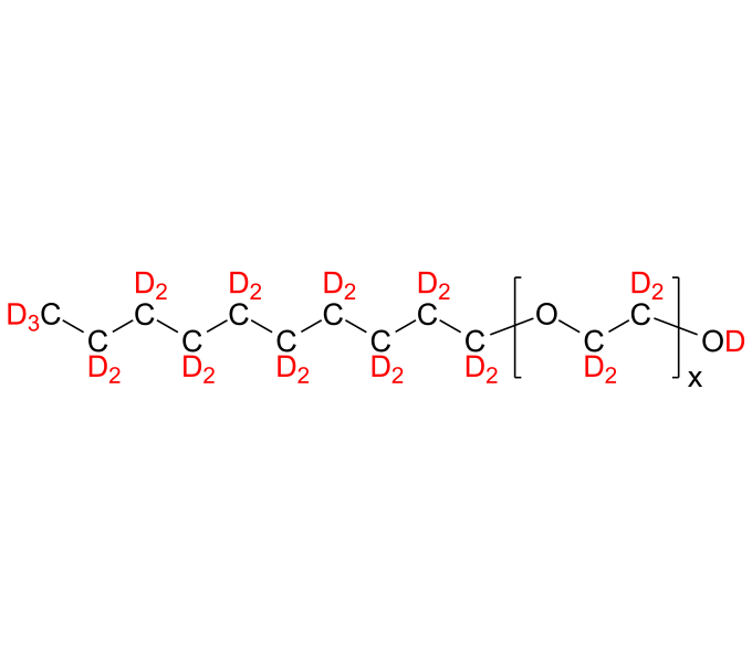 Oligo(deuterated ethylene glycol-d4) [deuterated] decyl ether-d21