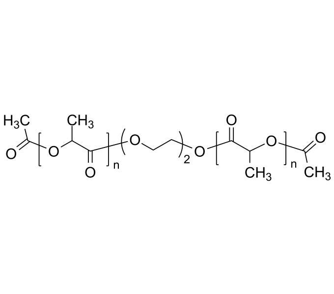 Poly(D,L-lactide), α,ω-bis(acetate)-terminated