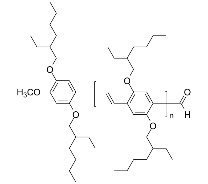 Poly(2,5-di[2'-ethylhexyloxy]-1,4-phenylenevinylene), α-aldehyde-terminated