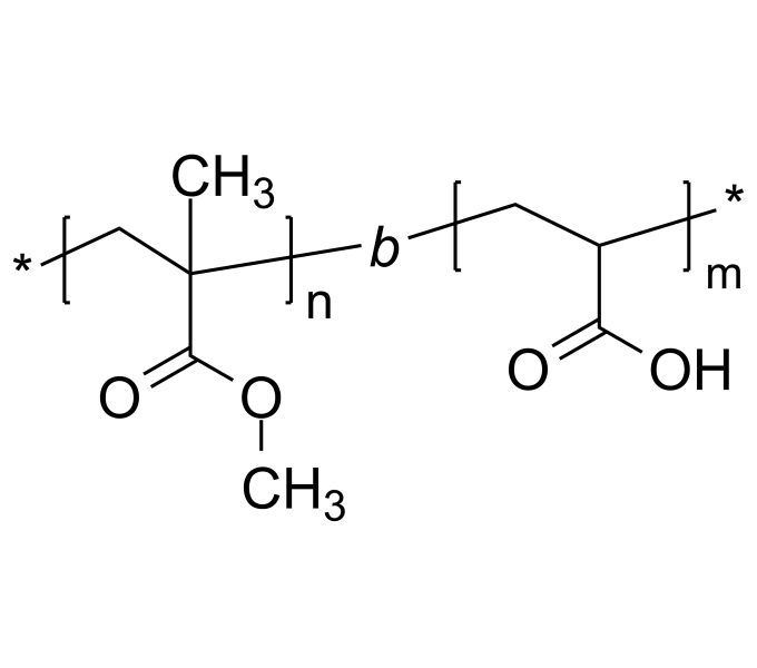 Poly(methyl methacrylate)-b-poly(acrylic acid)