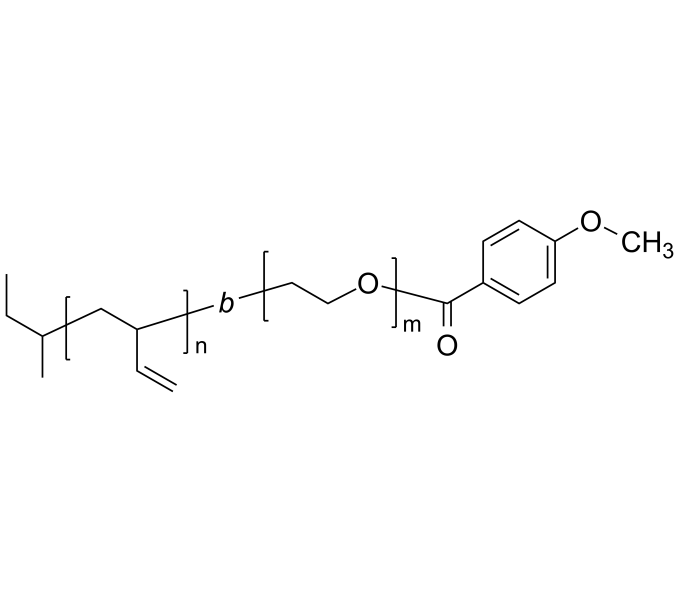 Poly(1,2-butadiene)-b-poly(ethylene oxide), ω-(4-methoxy benzoic ester ...