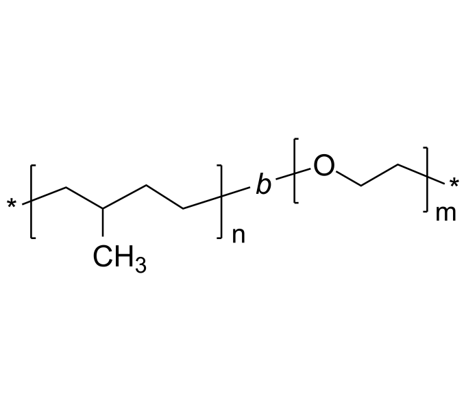 Poly(ethylene propylene)-b-poly(ethylene oxide)