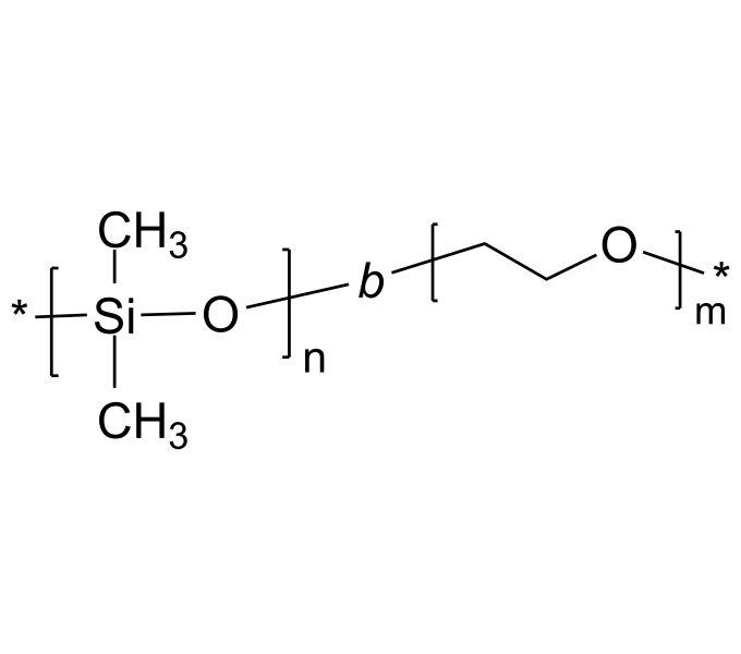 Poly(dimethylsiloxane)-b-poly(ethylene oxide)