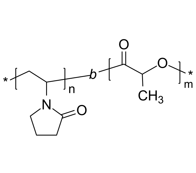 Poly(N-vinyl pyrrolidone)-b-poly(lactide)