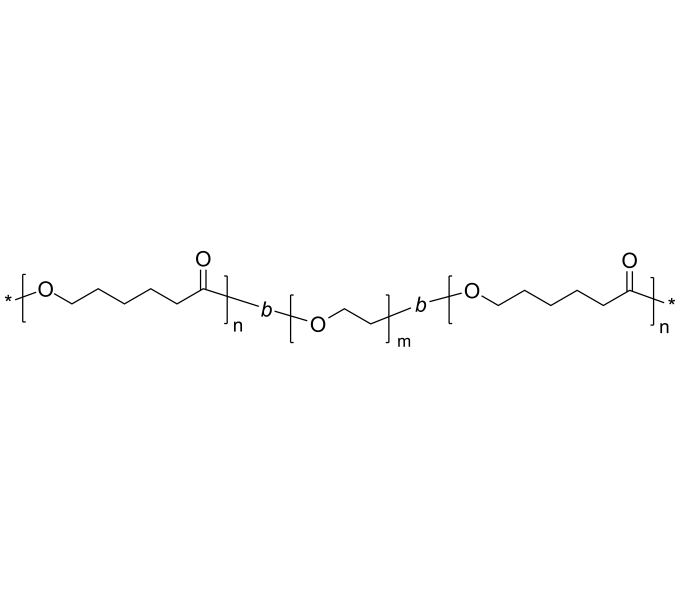 Poly(ε-caprolactone)-b-poly(ethylene oxide)-b-poly(ε-caprolactone)