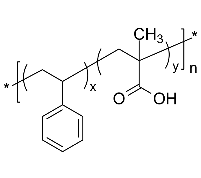 Poly(styrene–co–methacrylic acid), random