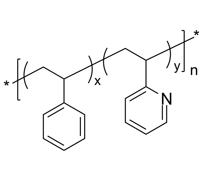 Poly(styrene–co–2-vinyl pyridine), random