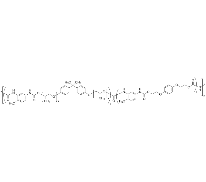 Polyurethane: TDI-BPAPO-BHQ