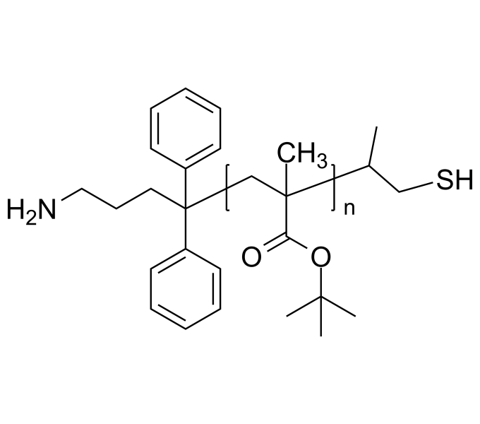 Poly(tert-butyl methacrylate), (α-amino, ω-thiol)-terminated