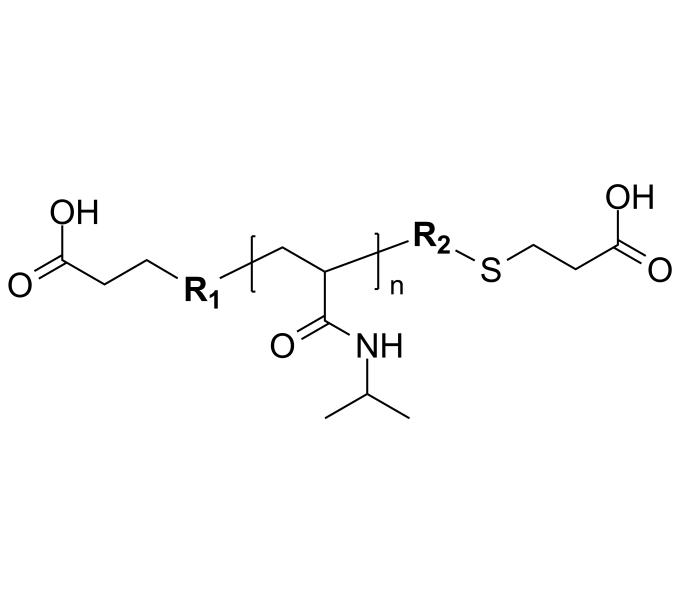 Poly(N-isopropyl acrylamide), α,ω-bis(carboxy)-terminated