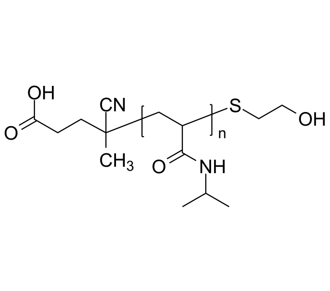 Poly(N-isopropyl acrylamide), (α-carboxy, ω-hydroxy)-terminated