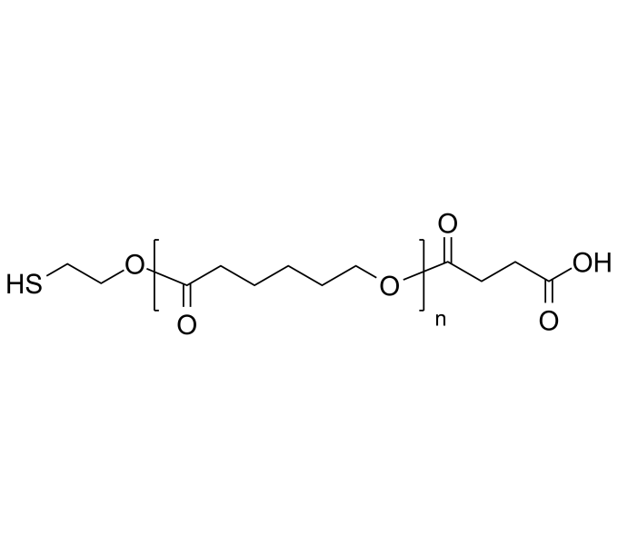 Poly(ε-caprolactone), (α-thiol, ω-carboxy)-terminated