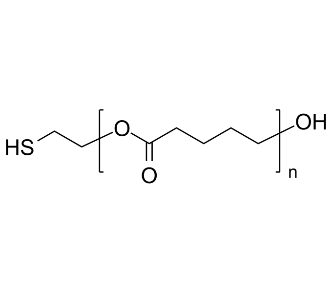 Poly(δ-valerolactone), (α-thiol, ω-hydroxy)-terminated
