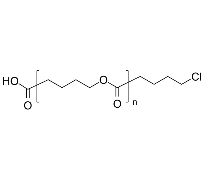 Poly(δ-valerolactone), (α-carboxy, ω-chloro)-terminated