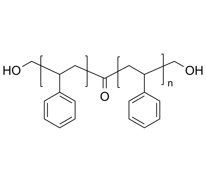 Poly(styrene), α,ω-bis(hydroxy)-terminated, with carbonyl group in ...