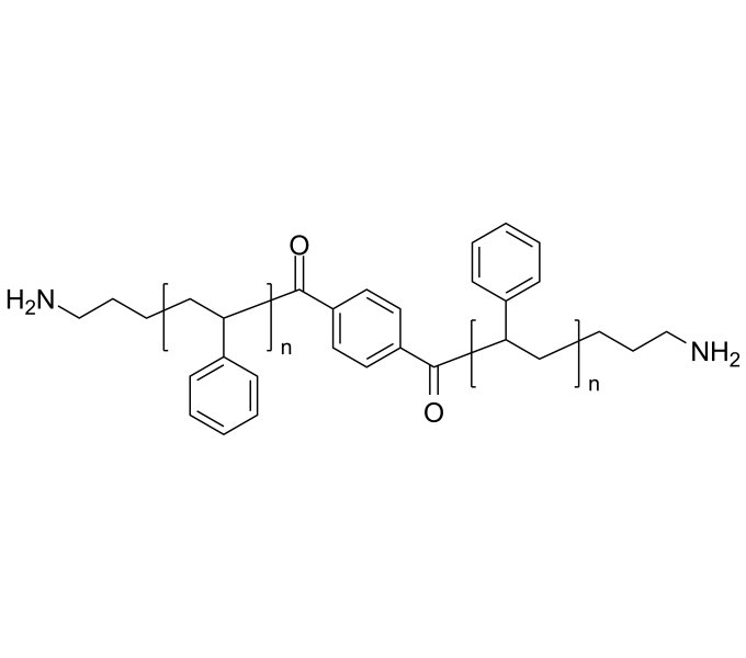 Poly(styrene), α,ω-bis(amino)-terminated