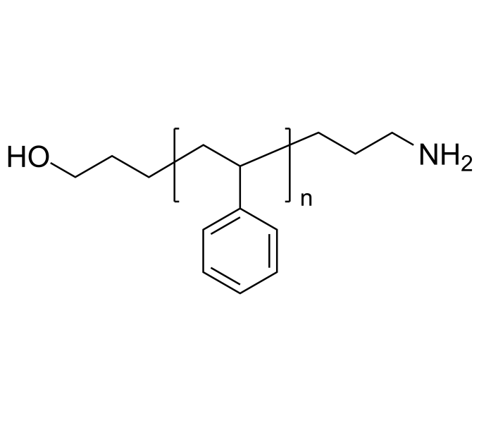 Poly(styrene), (α-hydroxy, ω-amino)-terminated