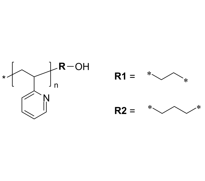 Poly(2-vinyl pyridine), ω-hydroxy-terminated