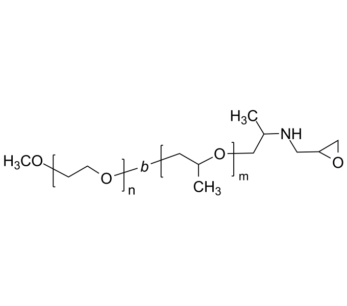 Poly(ethylene oxide)-b-poly(propylene oxide), ω-epoxy-terminated