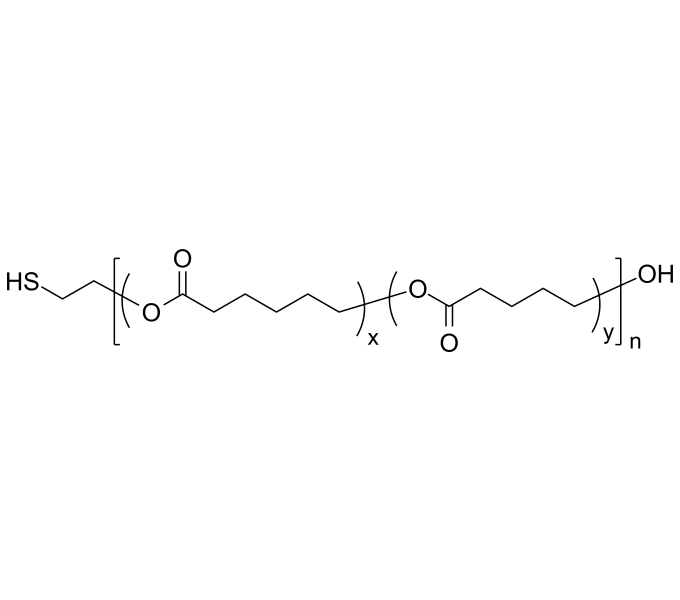 Poly(ε-caprolactone–co–δ-valerolactone), (α-thiol, ω-hydroxy)-terminated