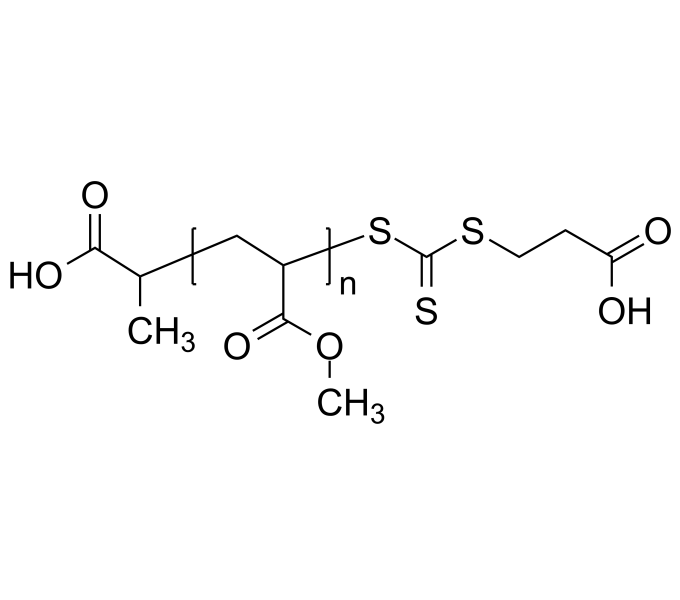 Poly(methyl acrylate), ω-RAFT-terminated