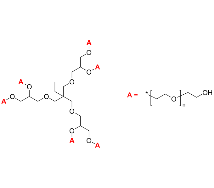 Poly(ethylene oxide), hydroxy-terminated 6-arm star polymer / Core ...