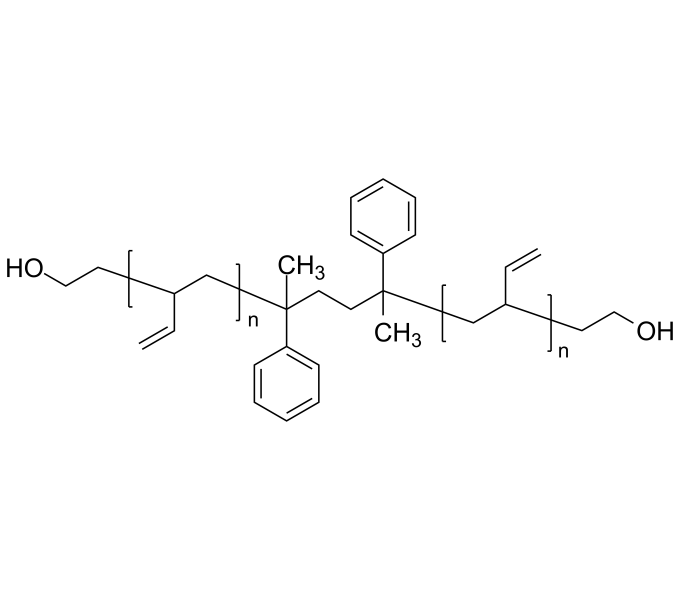 Poly(1,2-butadiene), α,ω-bis(hydroxy)-terminated; with α-methyl styrene ...