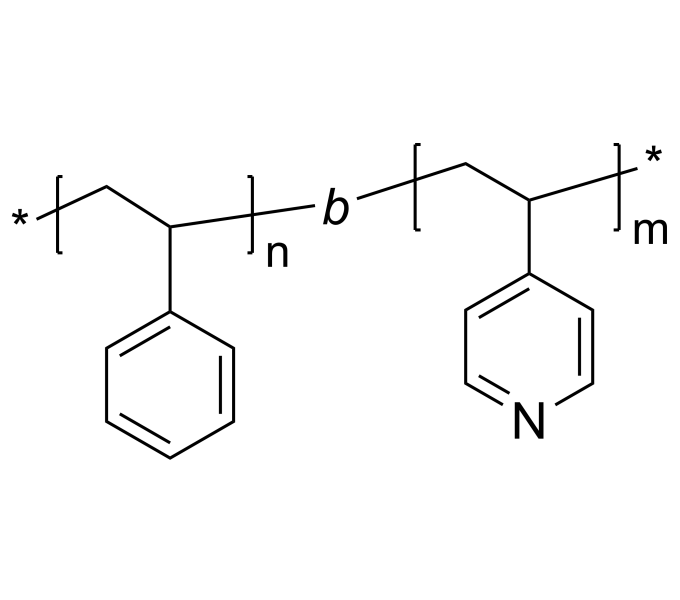 Poly(styrene)-b-poly(4-vinyl pyridine), electronic grade