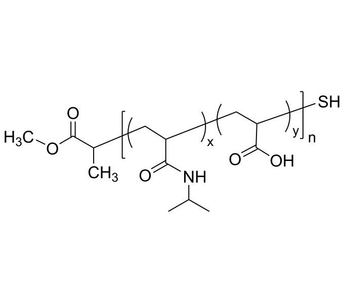 Poly(N-isopropylacrylamide–co–acrylic acid), ω-thiol-terminated