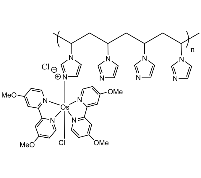 Poly(N-vinyl imidazole, quaternized with bis[2,2-bipyridine,4,4 ...