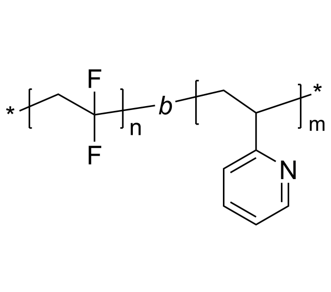 Poly(vinylidene difluoride)-b-poly(2-vinyl pyridine)
