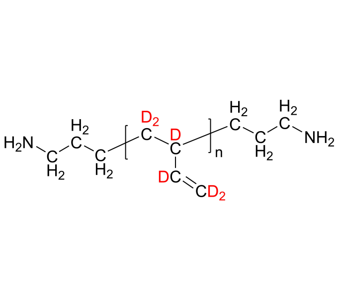 Deuterated Poly(1,2-butadiene-d6), α,ω-bis(amino)-terminated