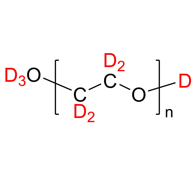 Deuterated Poly(ethylene glycol-d4) methyl ether-d3, [ω-deuteroxy ...