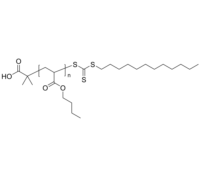 Poly(n-butyl acrylate), ω-RAFT-terminated